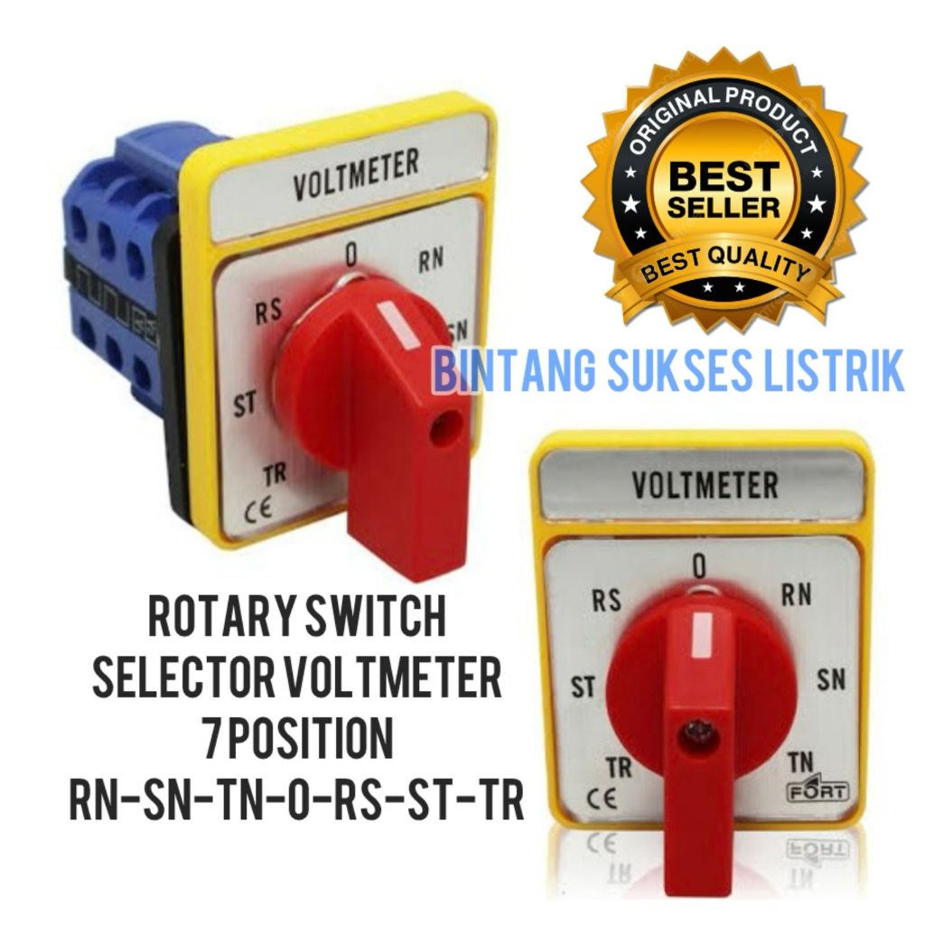 Original Selector VOLT 7 Position RN-SN-TN-0-RS-ST-TR SFT20-7 Seven ...