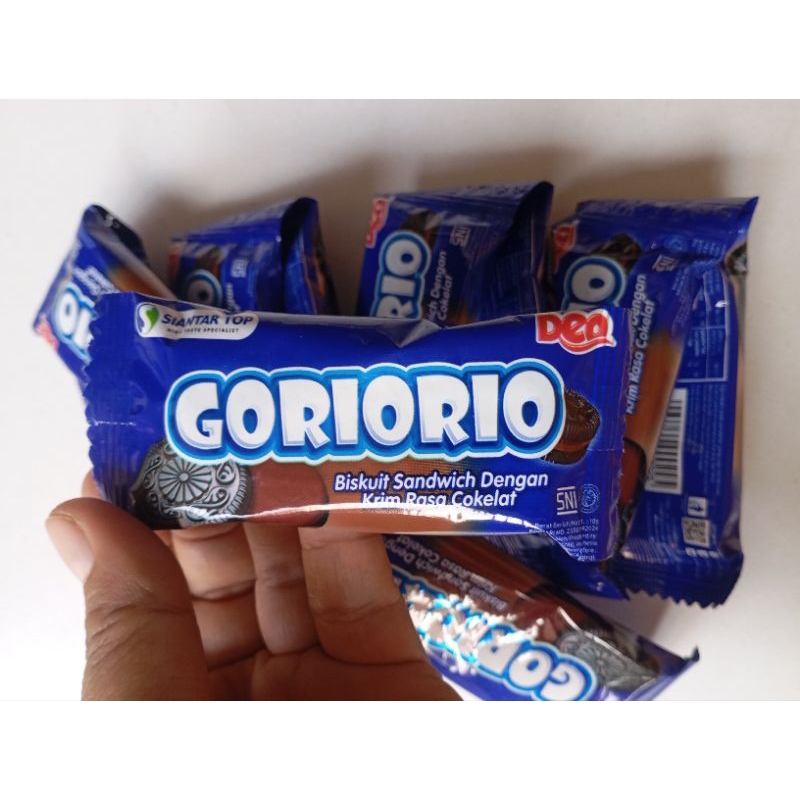 Goriorio renceng/biscuit chocolate and vanilla flavored cream/sandwich ...