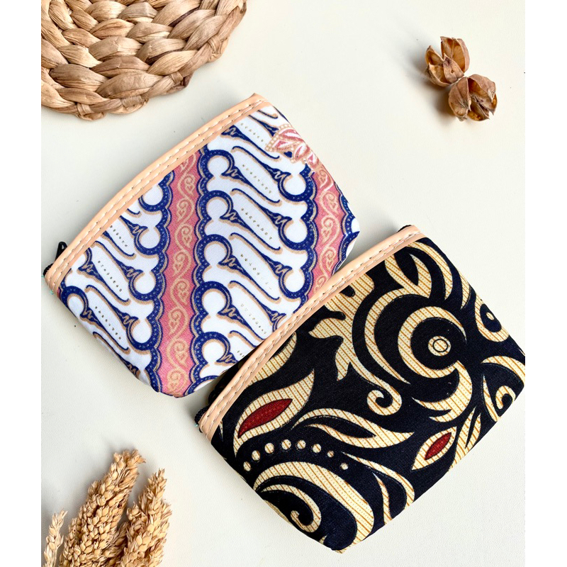 !! Batik WALLET WEDDING SOUVENIRS / COIN WALLET SOUVENIRS / BATIK COIN ...