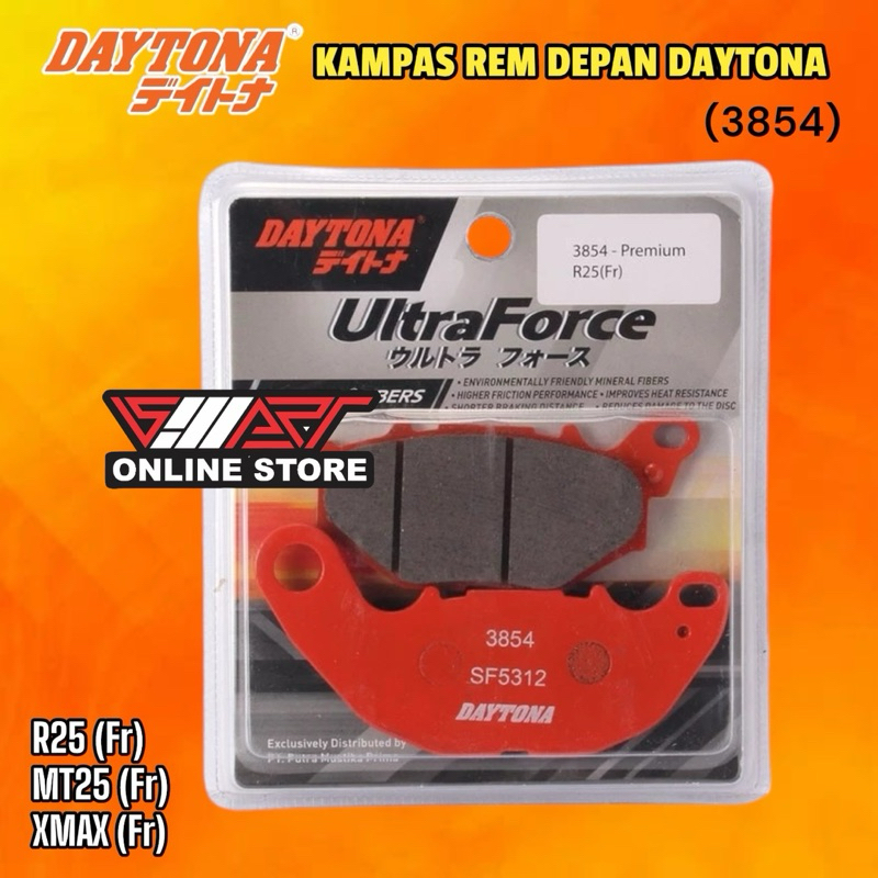 (3854) Racing Daytona Lapinus R25(Fr) Xmax (Fr) Front Brake Pads ...