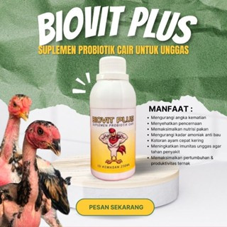 Biovit PLUS Liquid probiotic chicken vitamins for healthy chickens with ...
