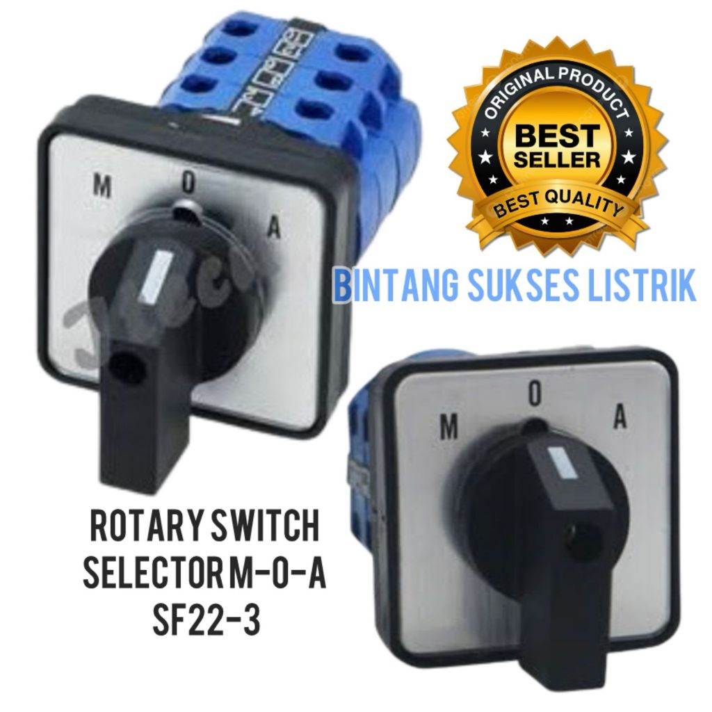 Original Selector Switch AOM 3 Position 2P AOM SF22-3-2 Switch Selector ...