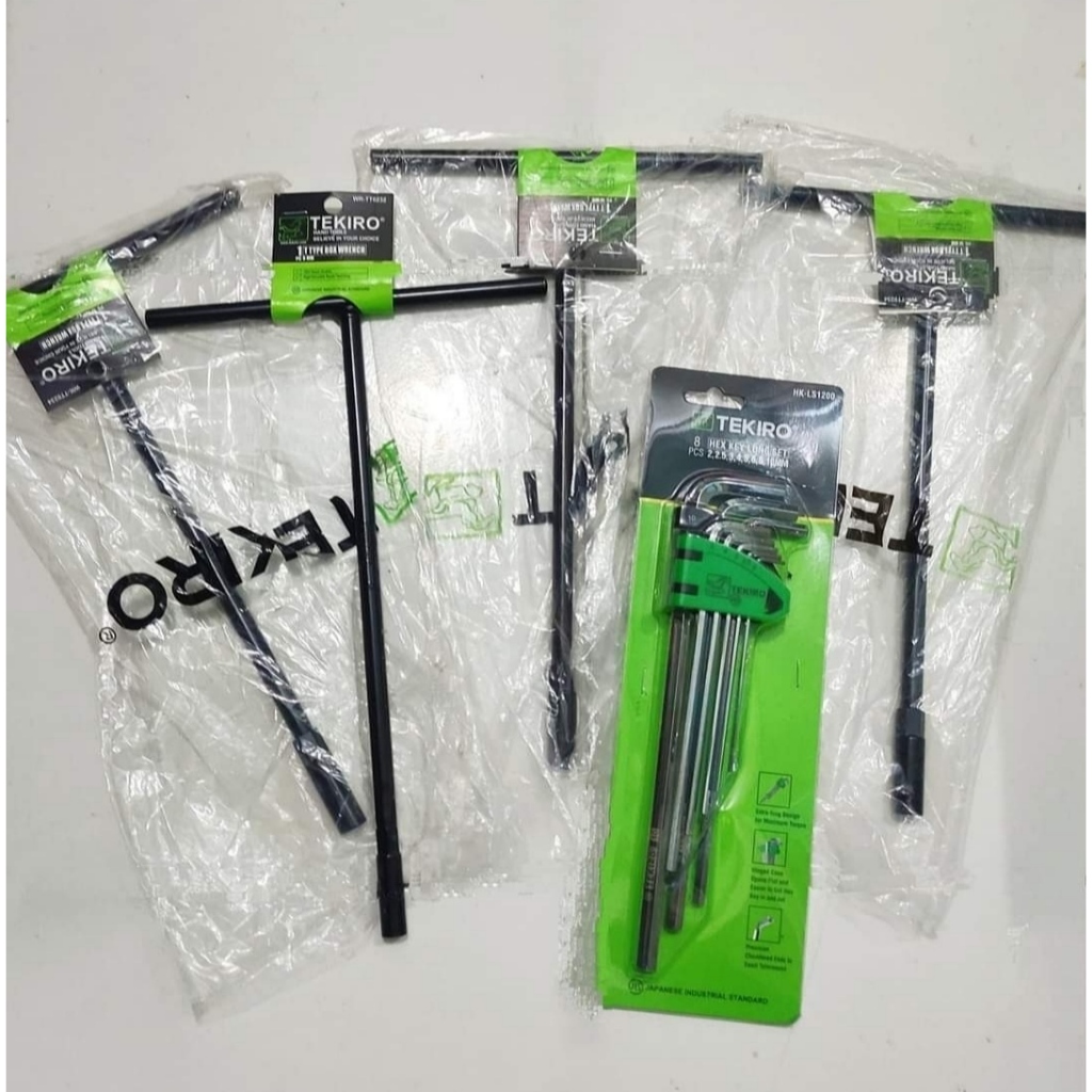 Tekiro PACKAGE T8 10 12 14 + ORIGINAL TEKIRO L KEY | Shopee Philippines
