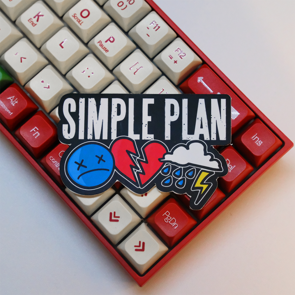 Simple STICKER PLAN BAND STICKER | Shopee Philippines
