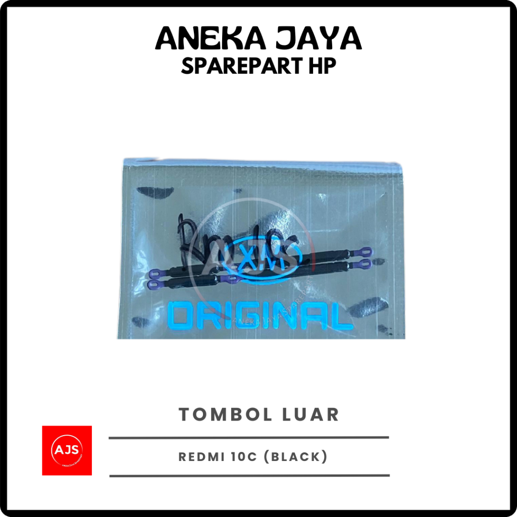TOMBOL OUTER BUTTON / KEYPAD / ON + OFF + VOLUME BUTTON REDMI 10C ...
