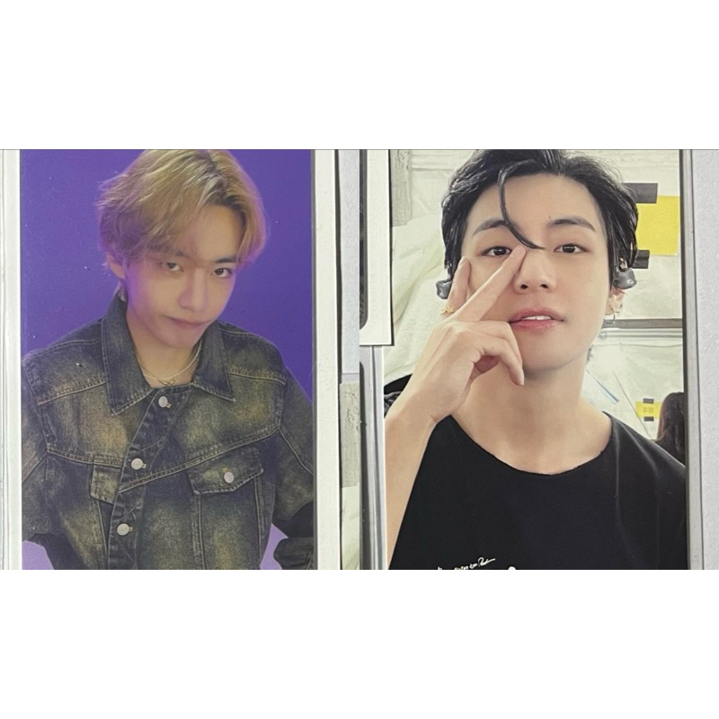 UNGU Pc pvc taehyung layover Purple pout and ptd | Shopee Philippines