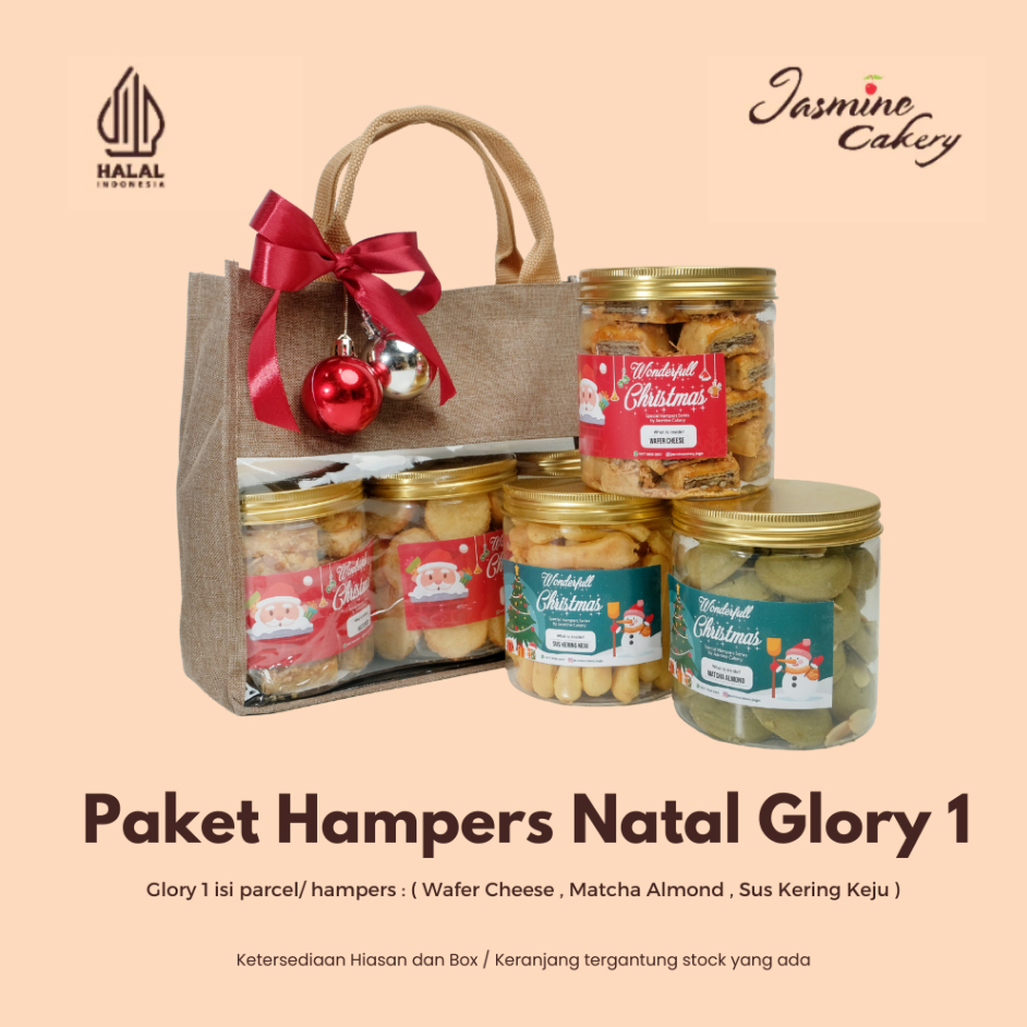 Jasmine Cakery Christmas Hampers Glory 1 / Christmas and New Year ...