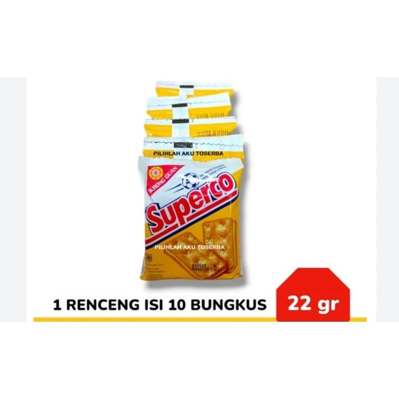 Superco pack contains 10 packs x 22 grams | Shopee Philippines