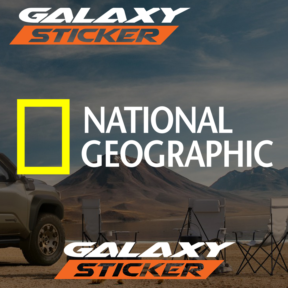 Cutting stickers for national geographic motorbikes. Stickers with ...