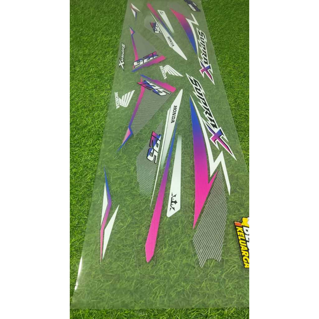 Supra x 125 Transparent Trim Striping, Clear Transparent Material ...