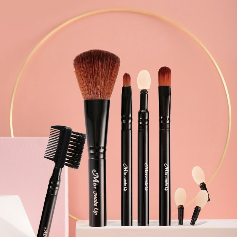 Miniso MAKEUP BRUSH SET 5 PCS | Shopee Philippines