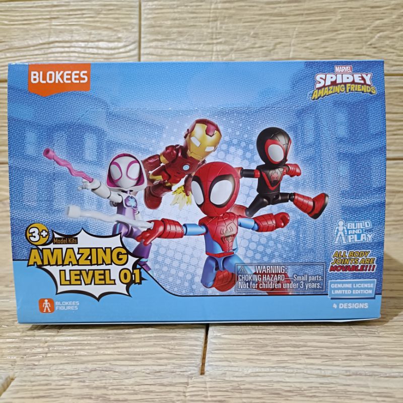 Blokees Marvel Spidey amazing friends action figure toy Marvel ...