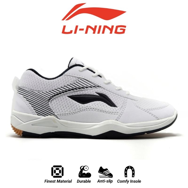 Li-ning 39_43 Badminton Sports Shoes Squeaky TPR Sole Tennis Volleyball ...