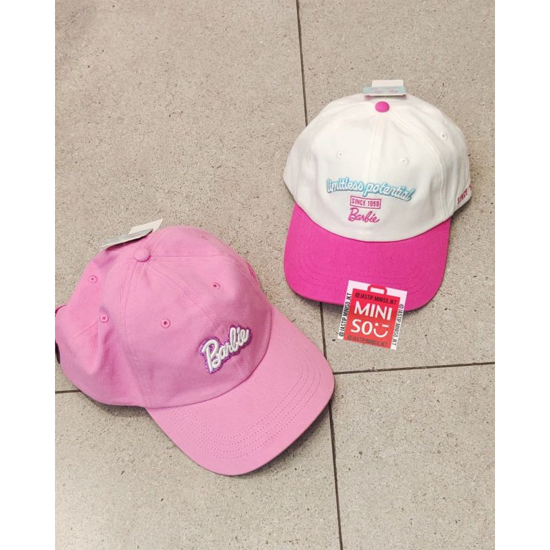 Miniso Embroidery Baseball Cap / BARBIE Shining Collection Embroidered ...