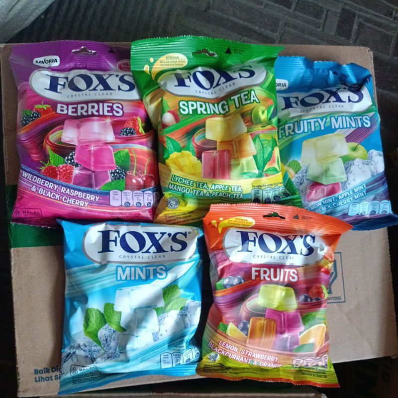Fox's candy 90g 1 box contains 24 pcs | Shopee Philippines