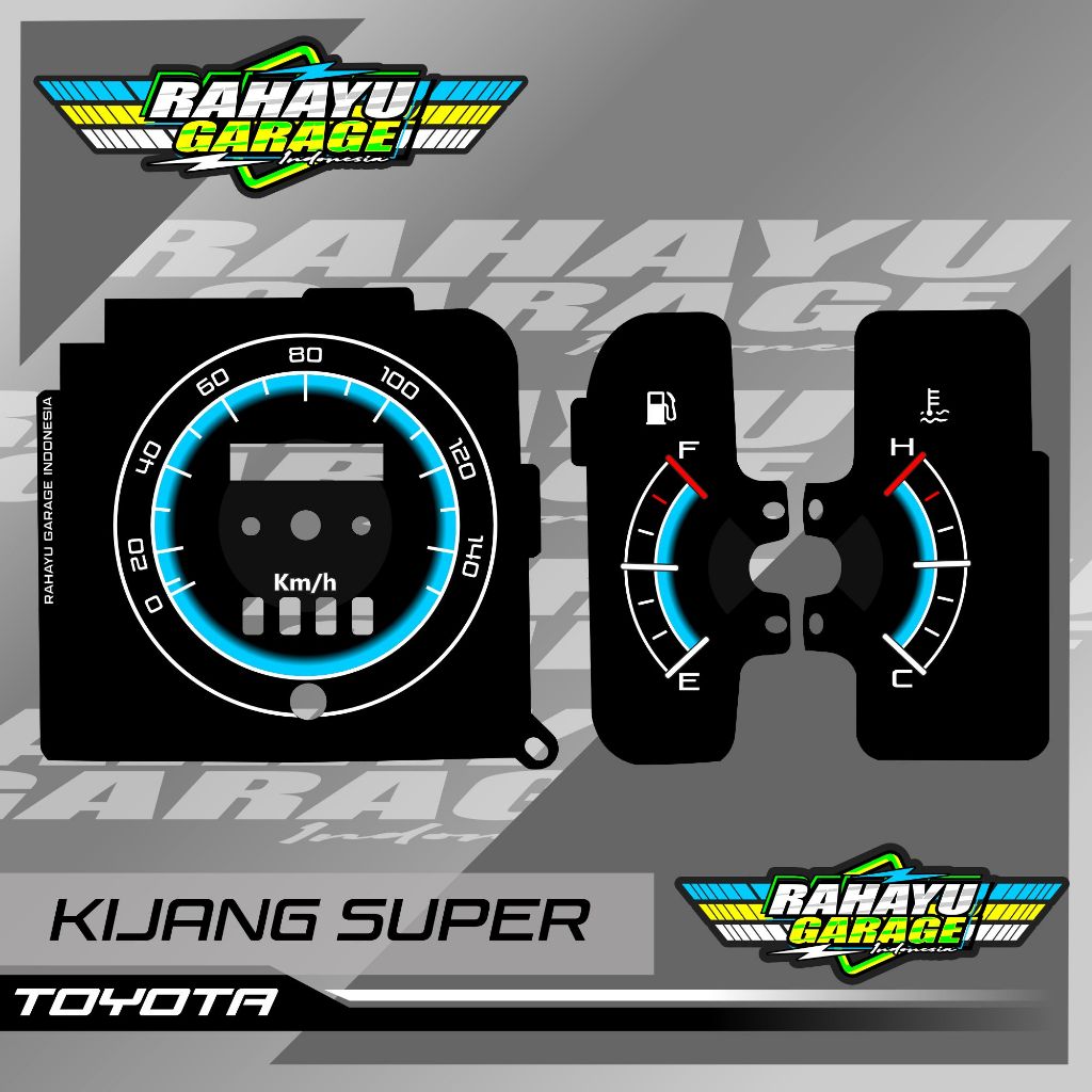 Toyota KIJANG SUPER CUSTOM SPEEDOMETER BOARD | Shopee Philippines
