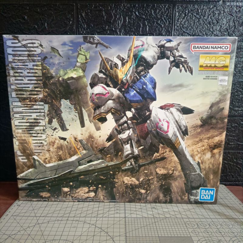 Mg PACKAGING BOX 1/100 MASTER GRADE GUNDAM BARBATOS BOX ART | Shopee ...
