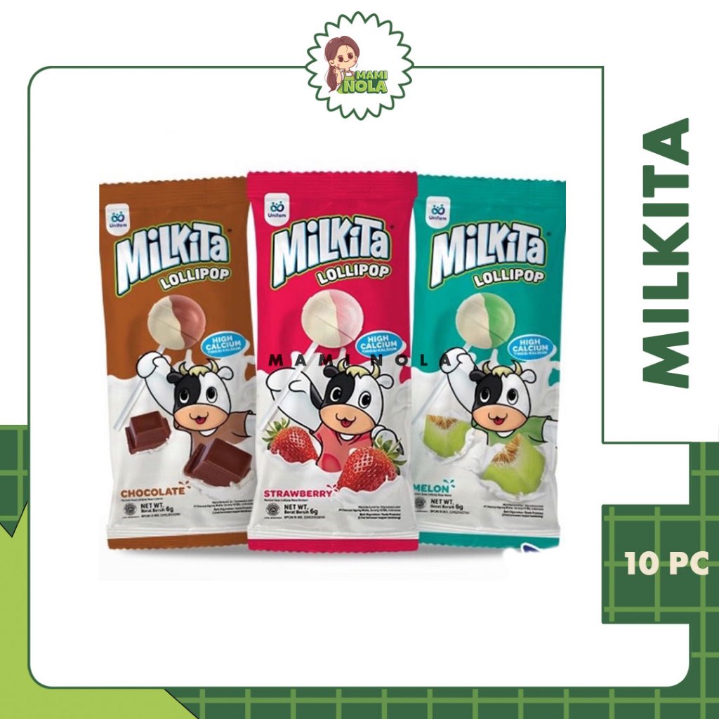 Milkita Lollipop Hanger Max Chocolate Flavored Lollipop Milk Candy ...