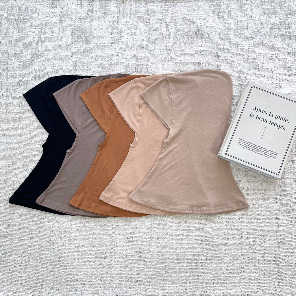 Nadiraa Hijab inner Ninja premium/inner premium/inner rayon | Shopee ...