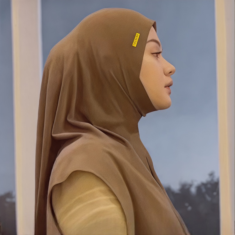 Malaysian Chin Hijab | Instant Hijab Malay Soft Pet Bergo Chin Malay ...