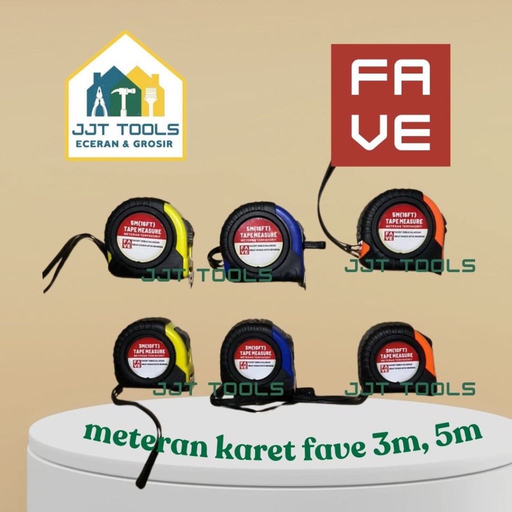 3m 5m fave rubber meter MOST IN INDONESIA! | Shopee Philippines