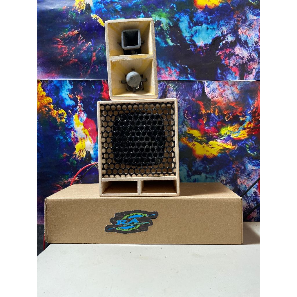 3 inch Miniaturescope box / miniature sound system box / miniature ...