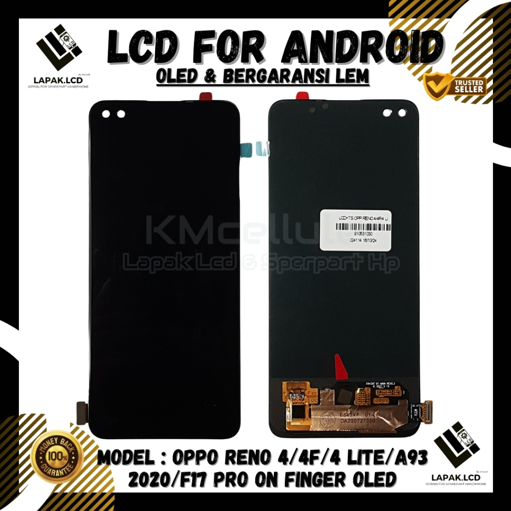 Lcd Touchscreen OLED OPPO RENO 4/4F/4 LITE/A93 2020/F17 PRO FINGER ON OLED | Shopee Philippines