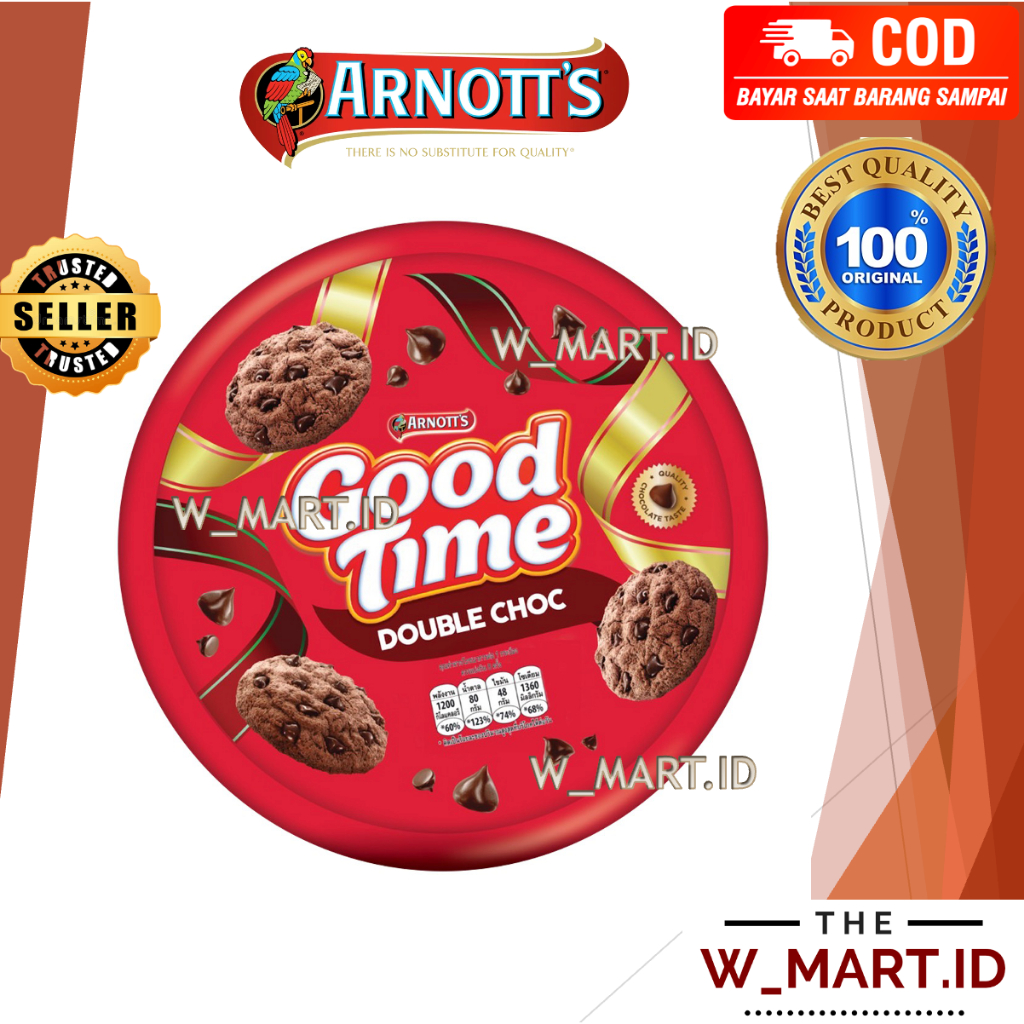 Good TIME DOUBLE CHOC COOKIES CHOCOLATE CHOCOCHIPS LARGE CHRISTMAS EID ...