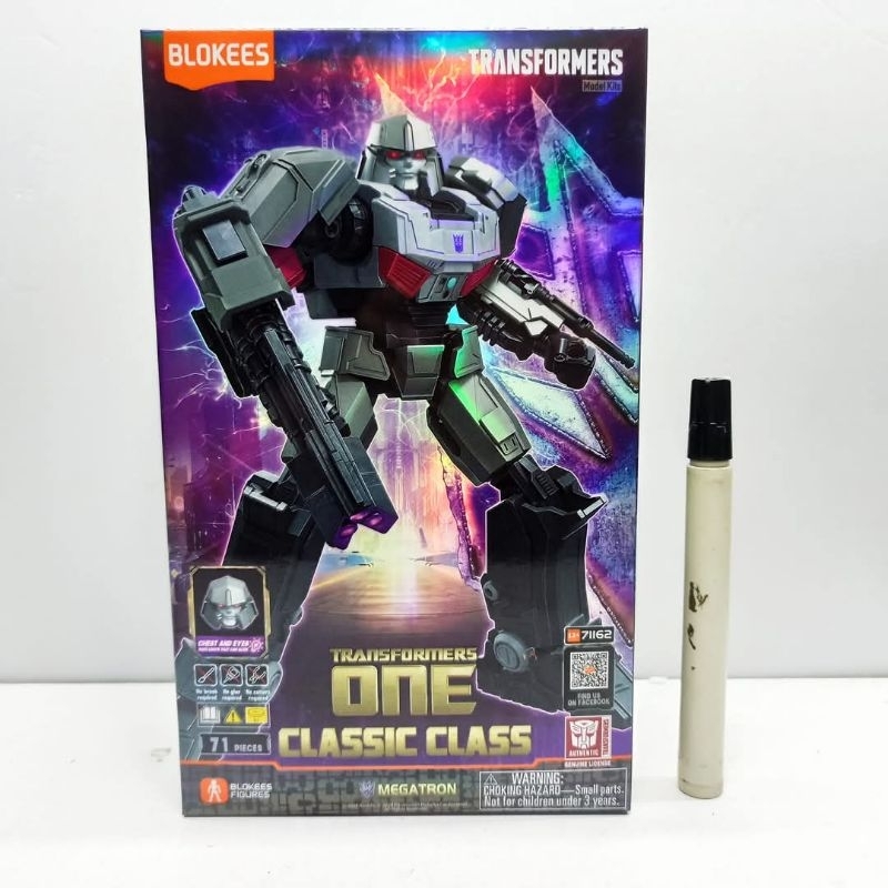 Blokees transformer transformers megatron one classic class action ...
