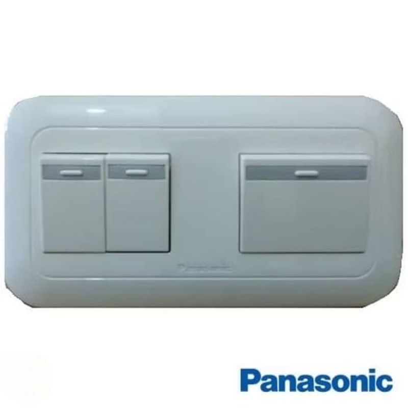 PANASONIC 3 GANG SWITCH WEJ5541 WIDE SERIES | Shopee Philippines