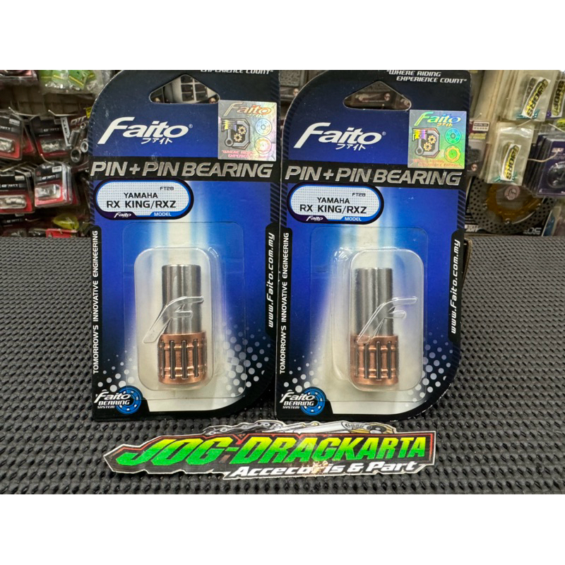 Pen Pin Piston Seher Plus Bearing Laher Bambu Roces Faito Yamaha Rx