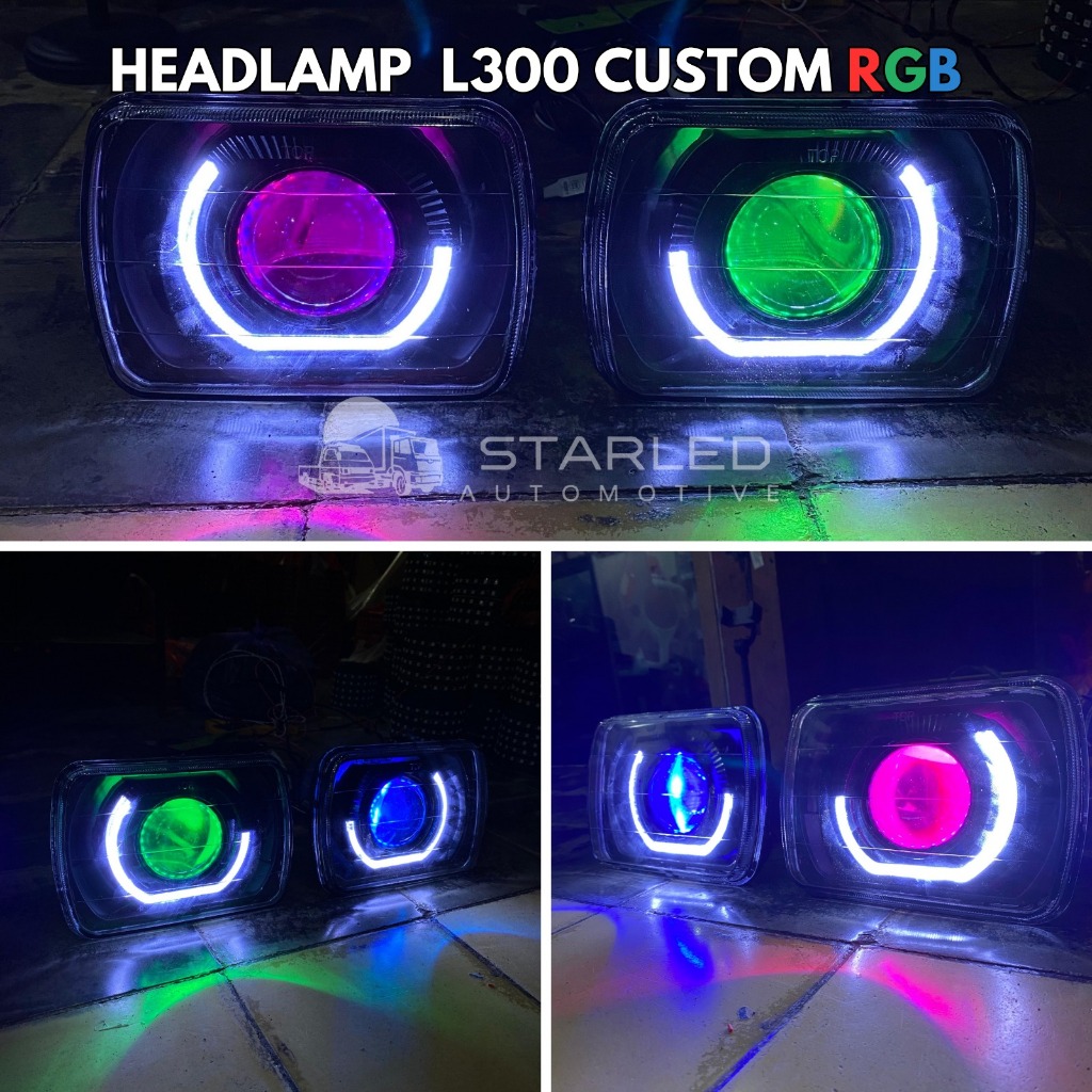 Custom L300 Biled Headlamp Set L300 Headlamp Custom L300 Biled Headlamp ...
