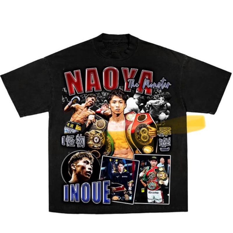 Naoya INOUE BOXING SERIES OVERSIZE TSHIRT | Shopee Philippines
