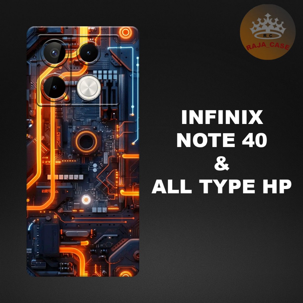 HP Latest 2024 Rc31 Case INFINIX NOTE 40 - COMPUTER CPU motif ...