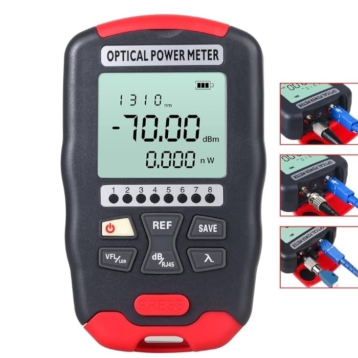 Optical Power Meter 4 in 1 D70 / OPM Fiber Optical Cable Tester ...
