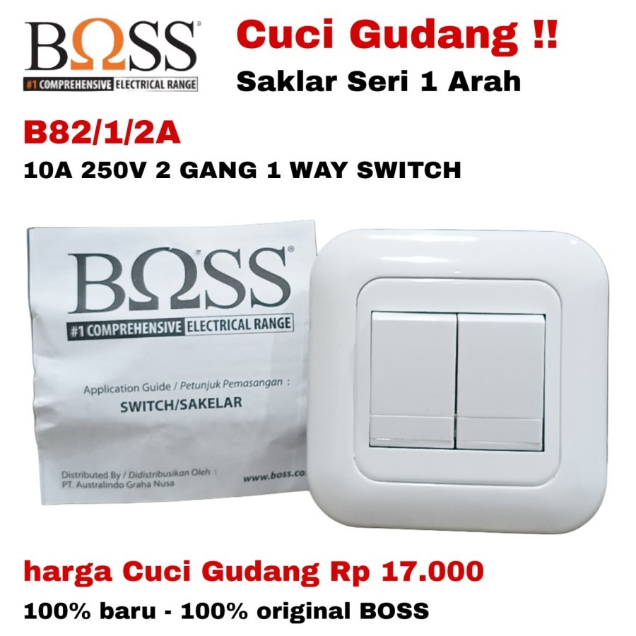 Boss Series Switch B82/1/2A (B80 Series) | Shopee Philippines