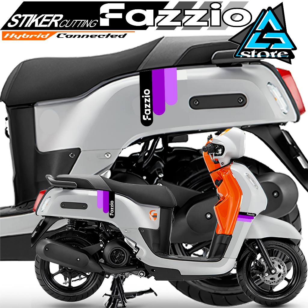Striping NEW FAZZIO 2024/CUT STICKER/481A/MOTORCYCLE STRIPING/CAR ...