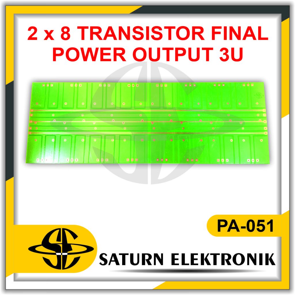 Pcb Line Final 2x8 Transistor Power Multifunction Output 3U PA-051 ...