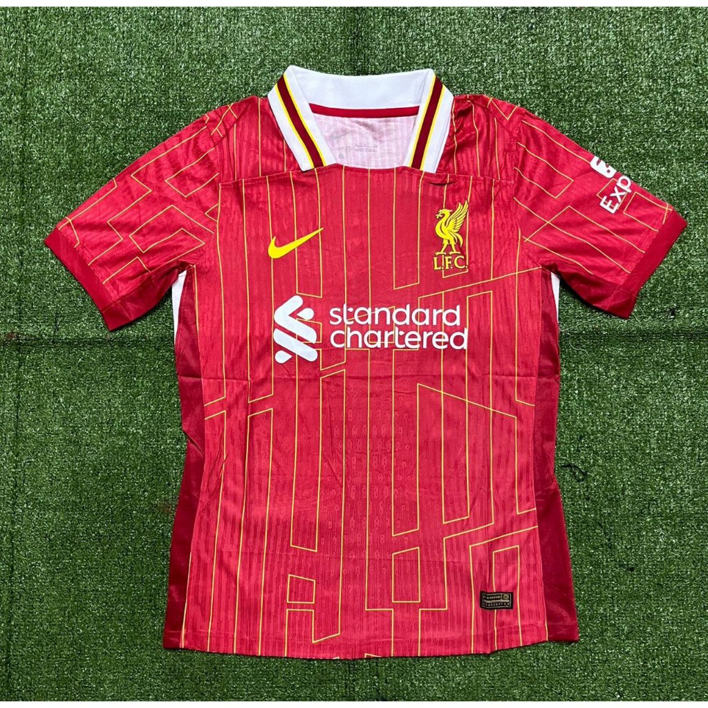 Grade Ori Football Jersey Player Issue Liverpool Home PI 2024 / 2025 ...