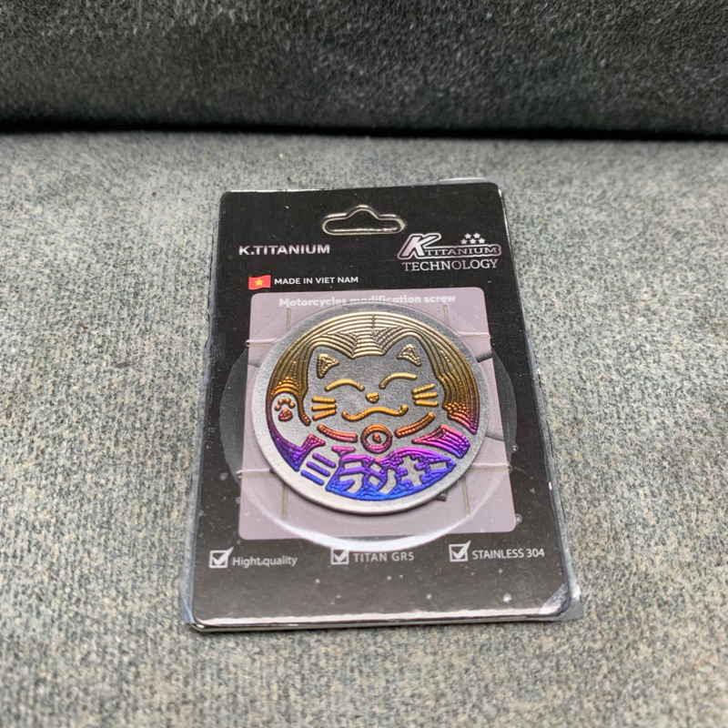 Original TITANIUM SMALL YAMAHA CAT LOGO EMBLEM | Shopee Philippines