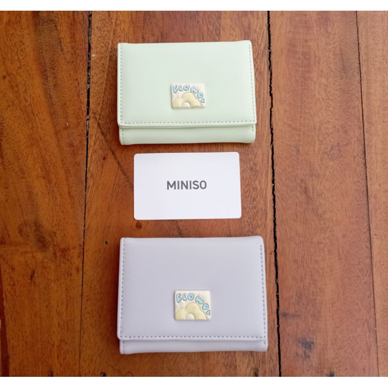 MINISO [ ORIGINALminiso FOLDING WALLET] NEW ORIGINALminiso | Shopee ...