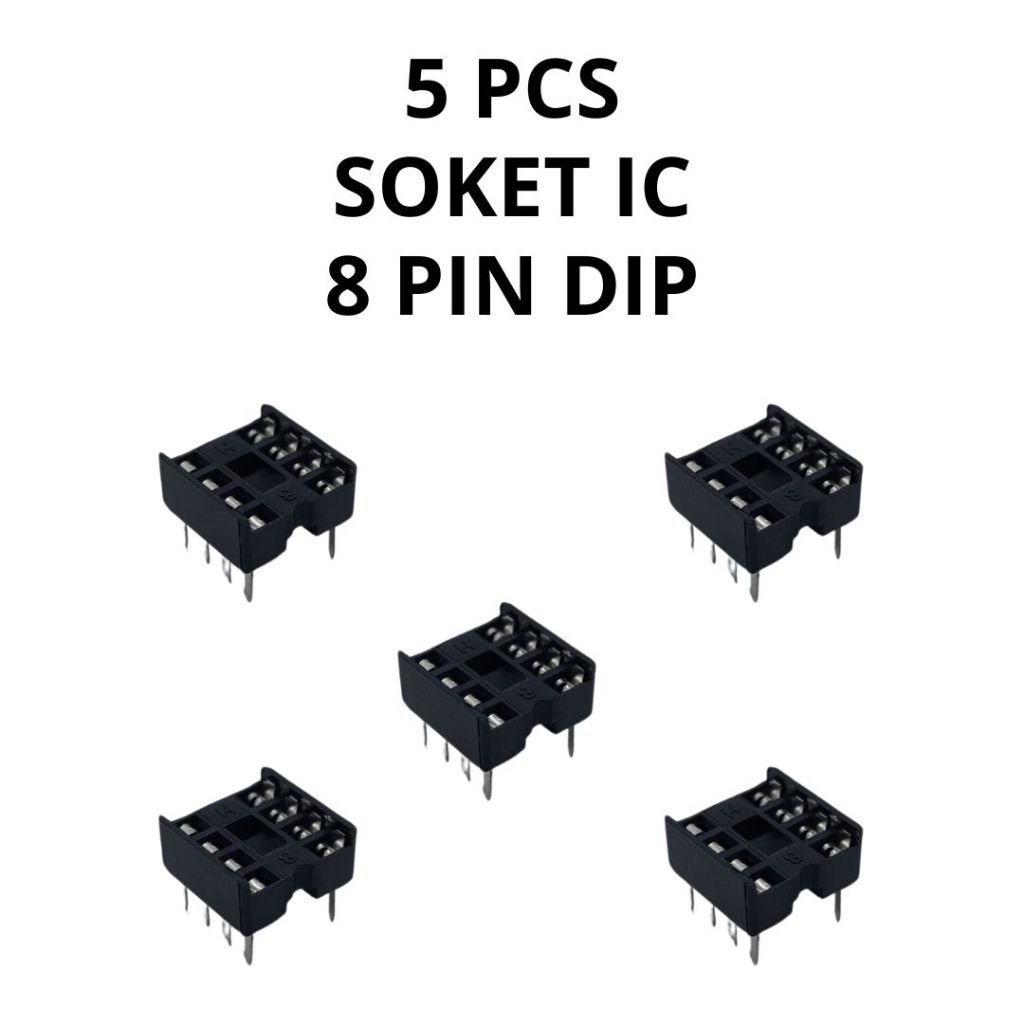2X4 IC SOCKET 8 PIN IC SOCKET | Shopee Philippines
