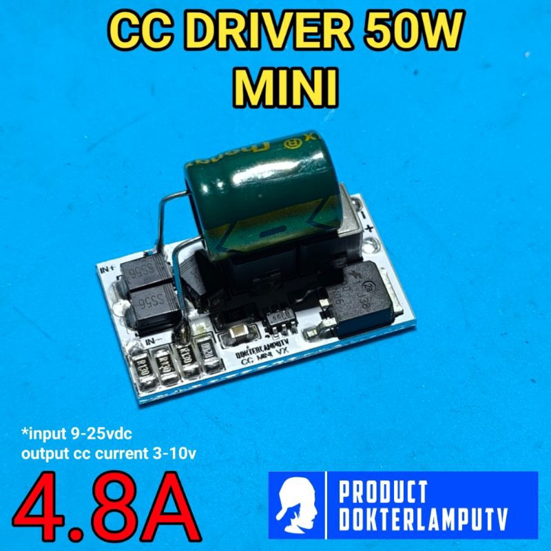 Driver LED CC DL-V5 6A 5A 9V CC INPUT 12-24VDC OUT 6 5 AMPER FOR ...