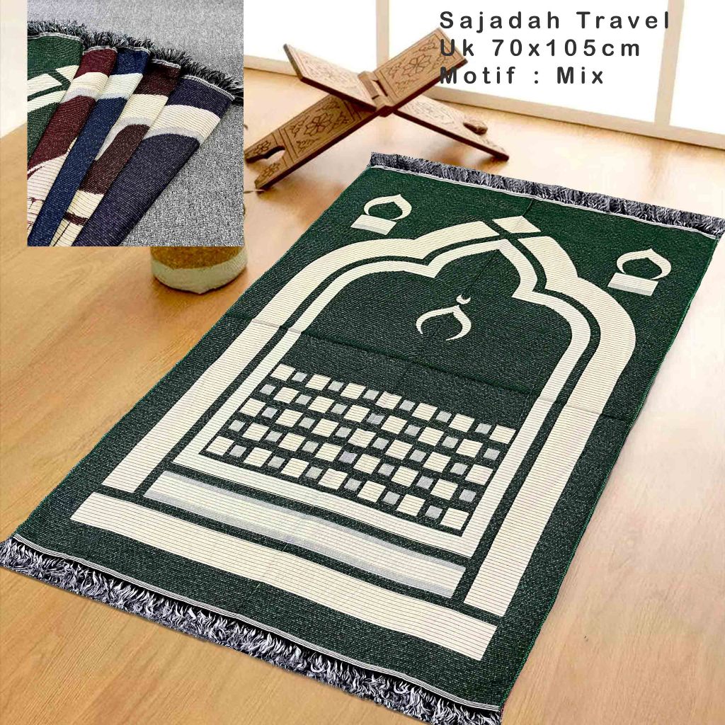 Adult Polyester Travel Prayer Prayer Mat Size 70*105 cm Souvenir for ...