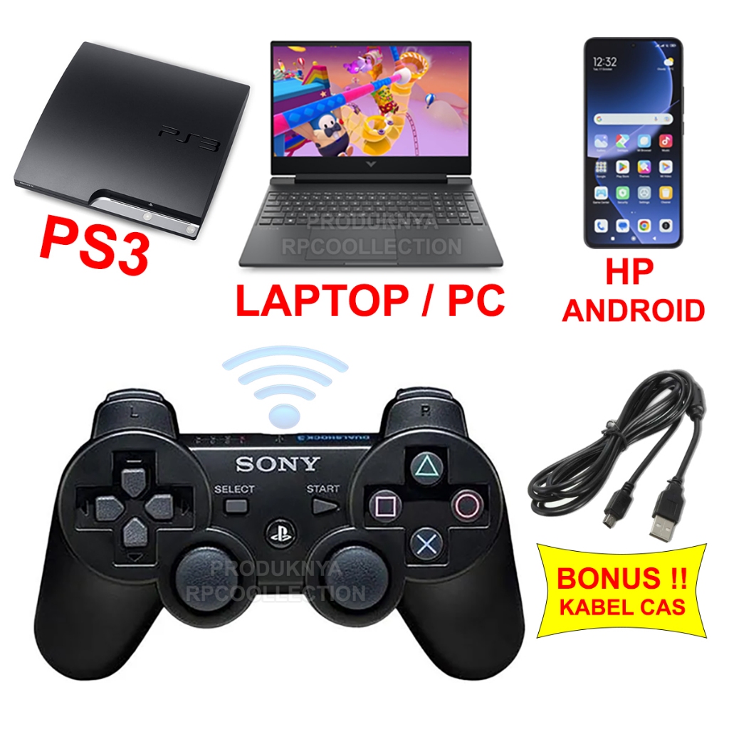 HP Wireless PS3 Stick Can be used on Android Laptops and Cellphones PS3 ...