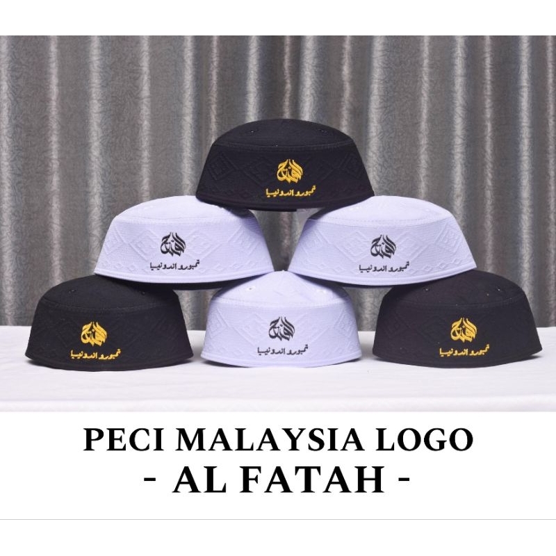 Peci Malaysia Peci Baharun Logo Al Fatah Many Variants | Shopee Philippines