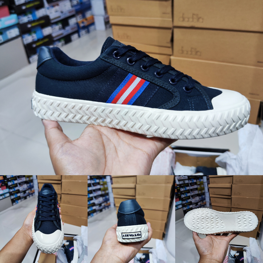 Airwalk Navy Blue Men's Casual Sneakers Original | Shopee Philippines