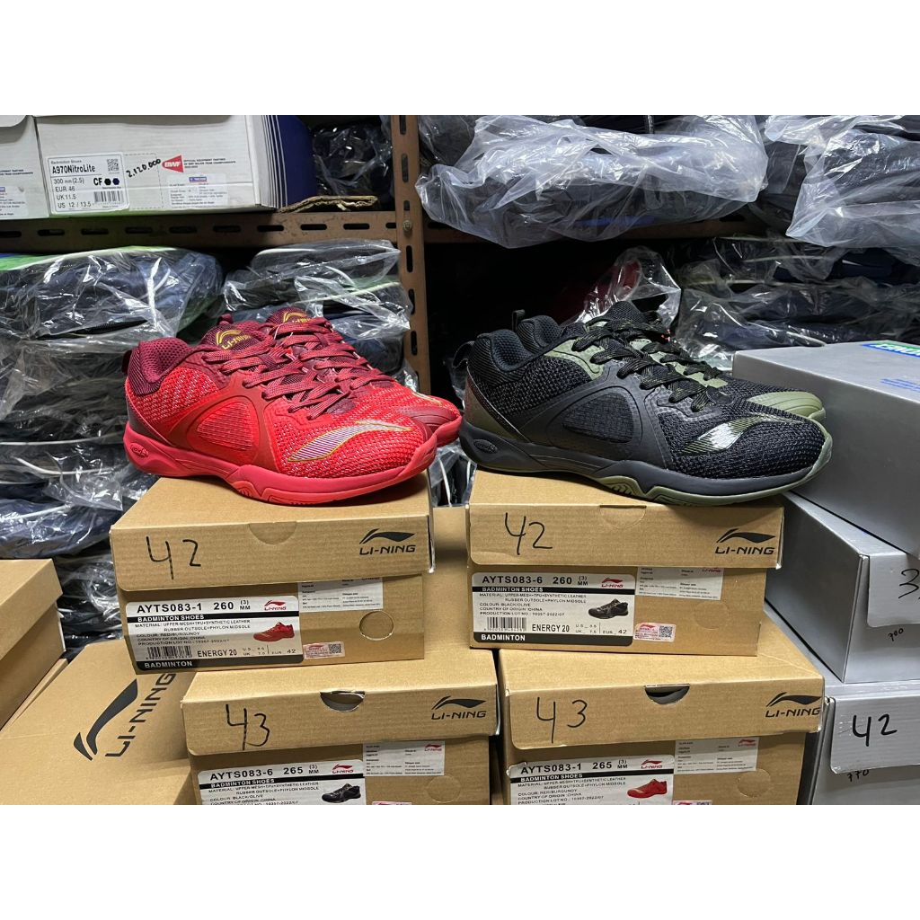 Original Li-Ning / LINING ENERGY 20 Badminton Shoes | Shopee Philippines