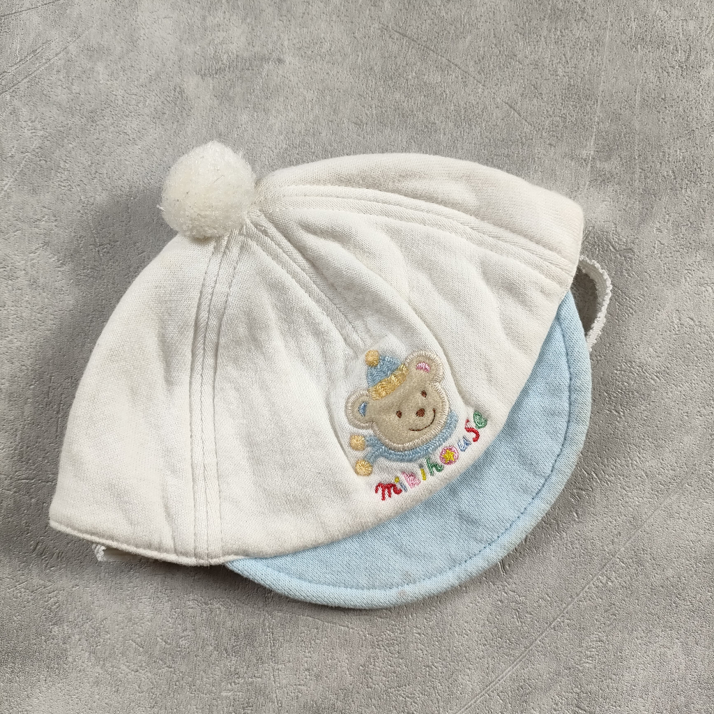 MikiHouse brand baby hat size 0 - 6 months (minus wear) | Shopee ...