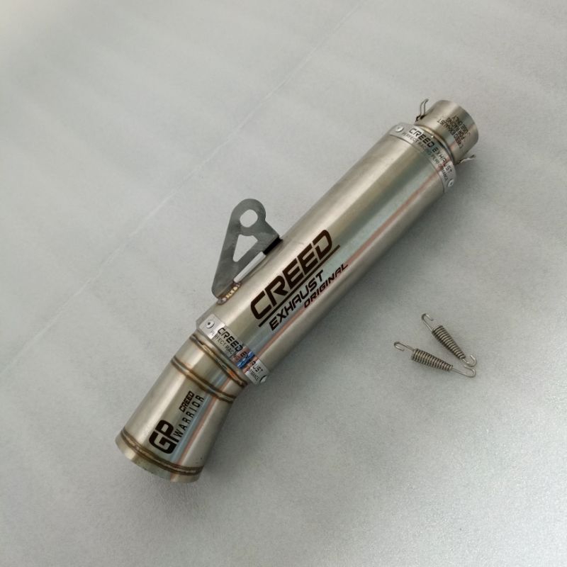 Creed exhaust conical pipe Canister only/silincer 51 mm universal ...